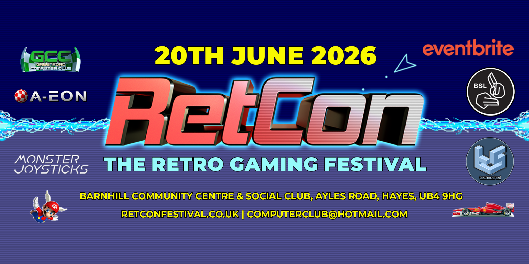 RetCon 2026 – RetCon – The Retro Gaming Festival